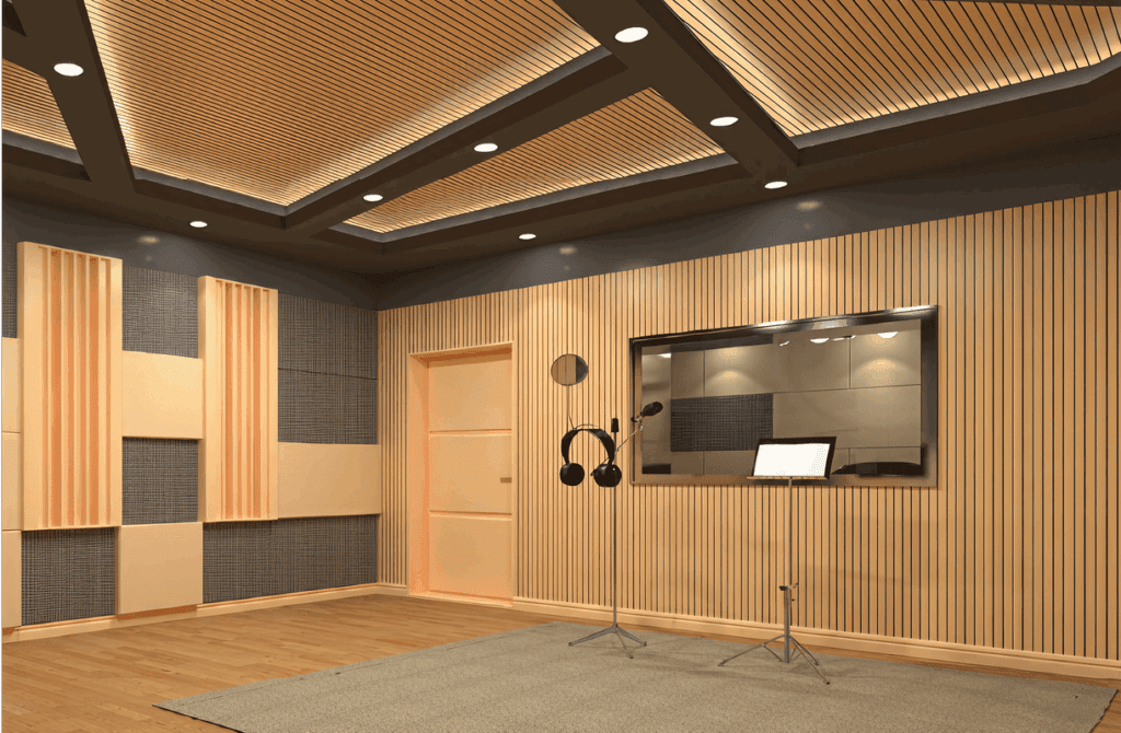 Grooved Wooden Acoustic Panel - ACOUSTIEG for Sound Acoustic Solutions